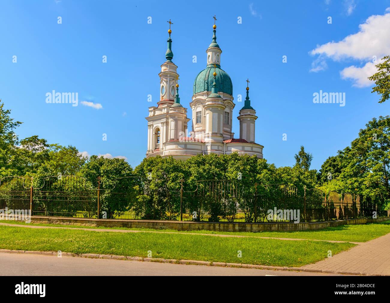Catherine’s Cathedral, the main Orthodox church in Kingisepp (formerly ...