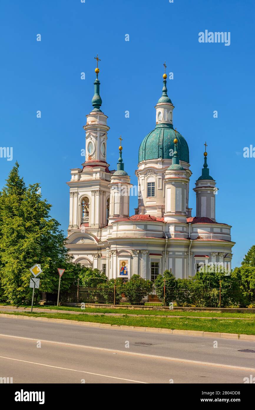 Catherine’s Cathedral, the main Orthodox church in Kingisepp (formerly ...