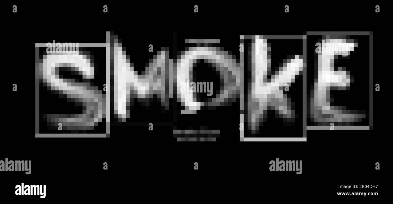 Abstract smoke letter text art smoky pen brush effect Stock Vector ...