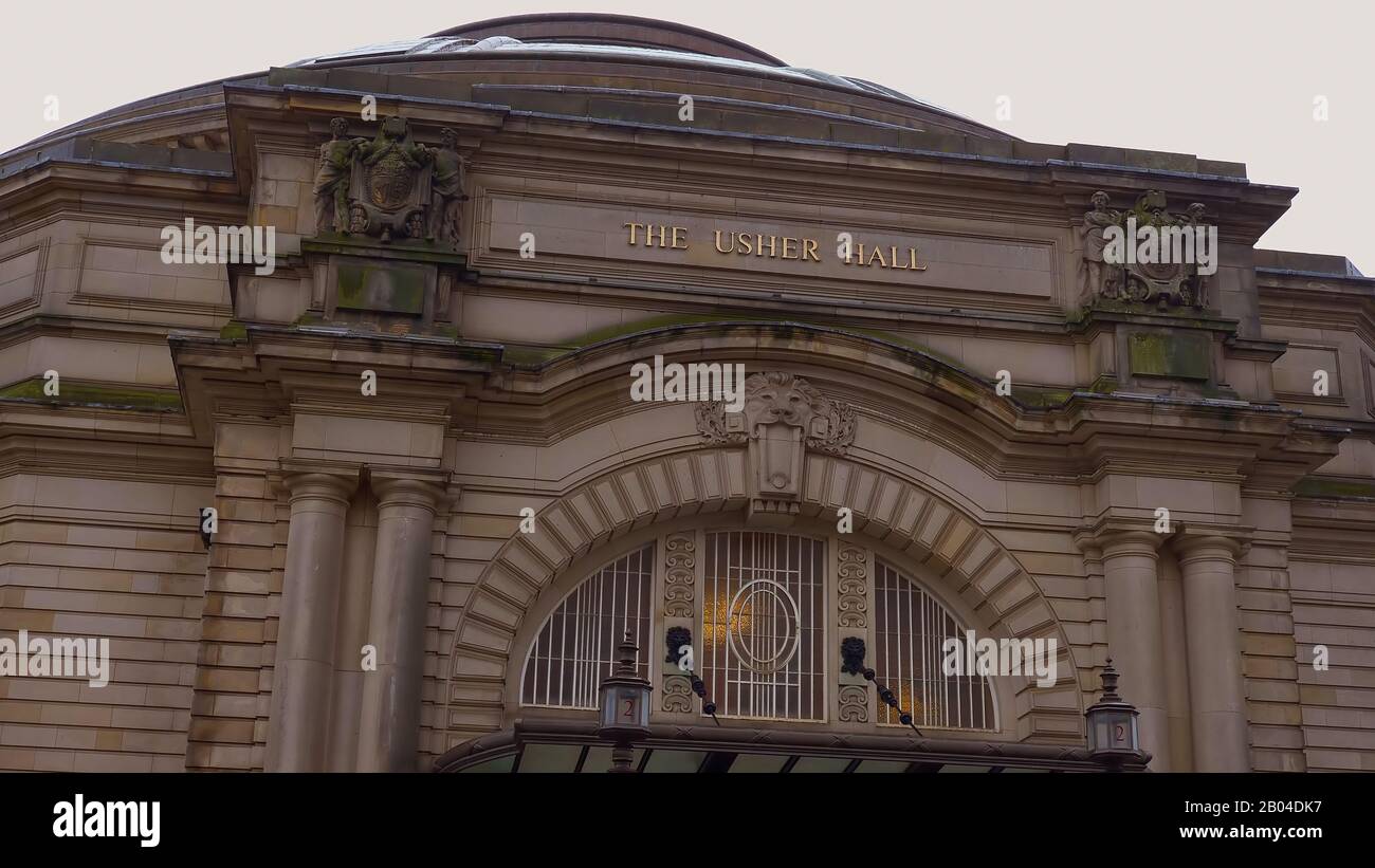 Usher hall night hi-res stock photography and images - Alamy