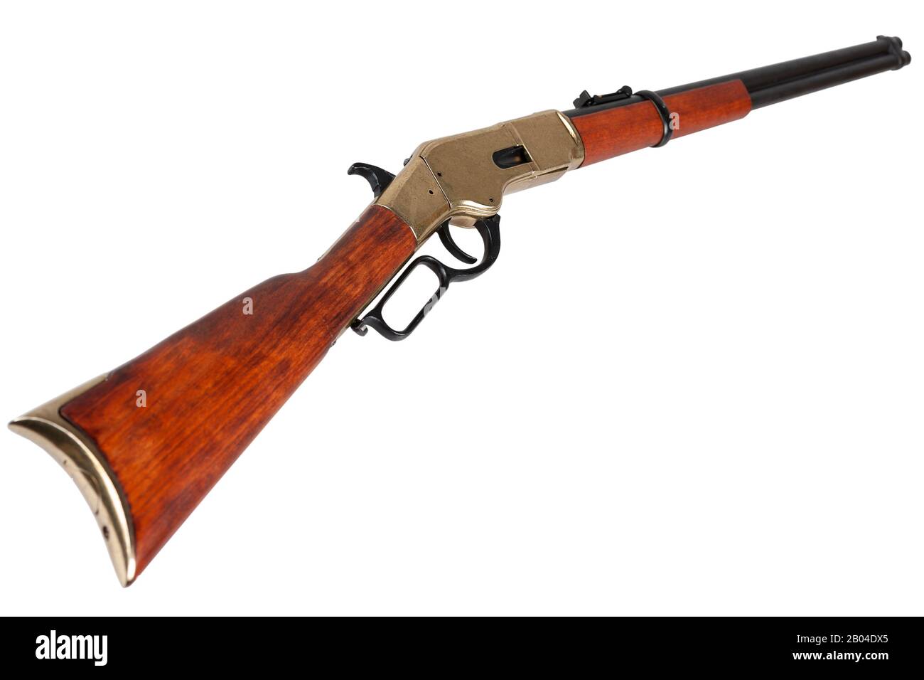 Wild west period .44-40 Winchester lever-action repeating rifle M1866 ...