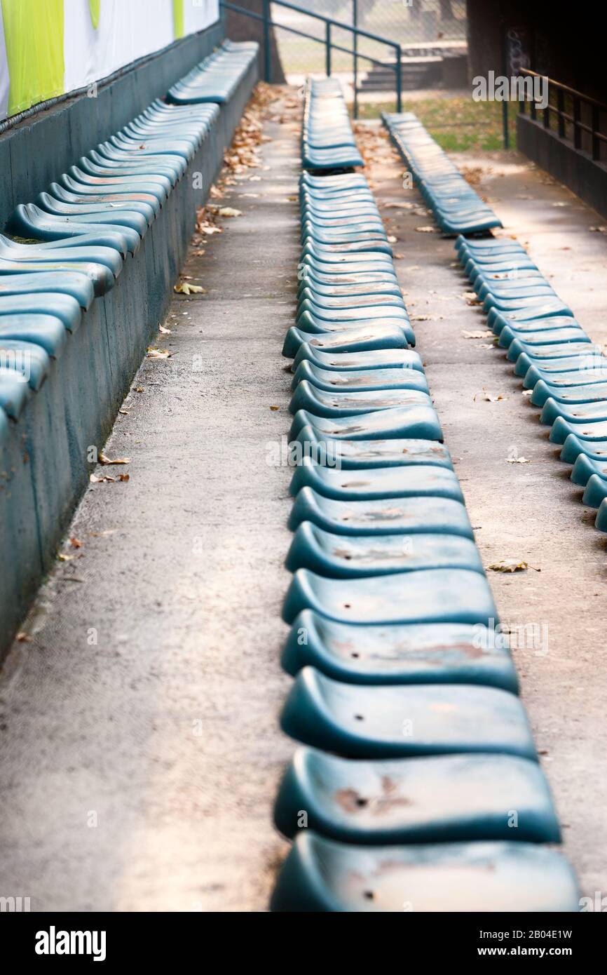 Sports stadium stands Stock Photo - Alamy