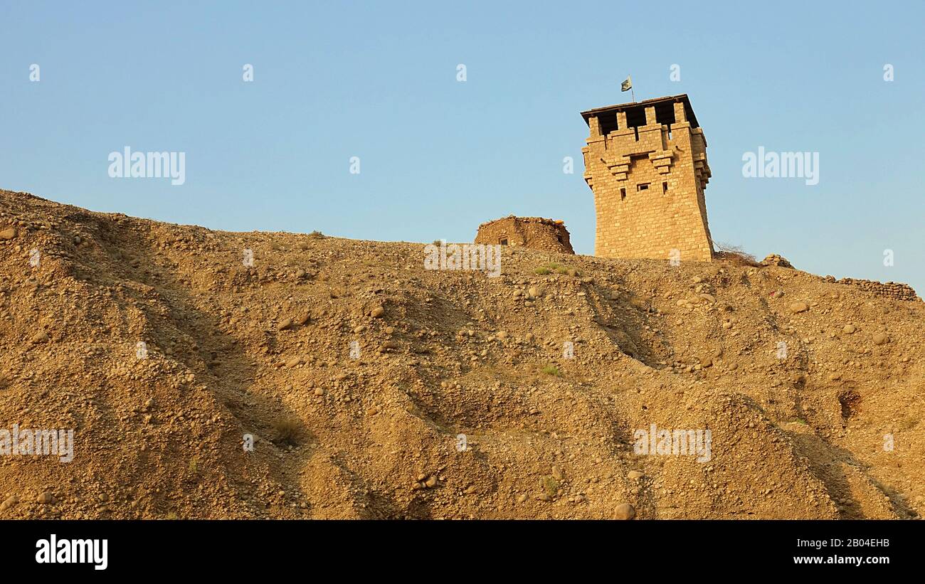 Old Buildings in the desert in Balochistan Stock Photo - Alamy