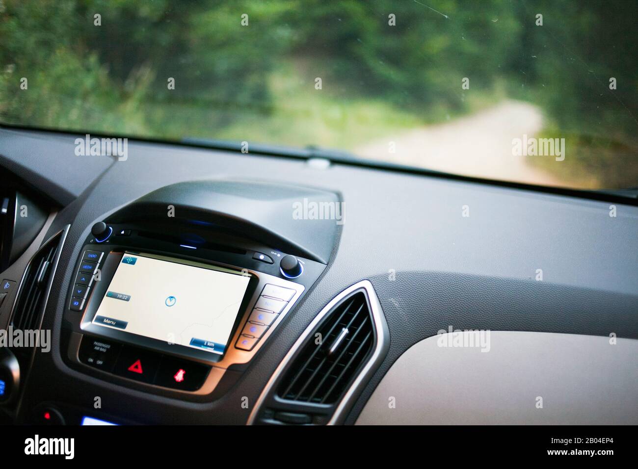 Dashboard of a car Stock Photo - Alamy