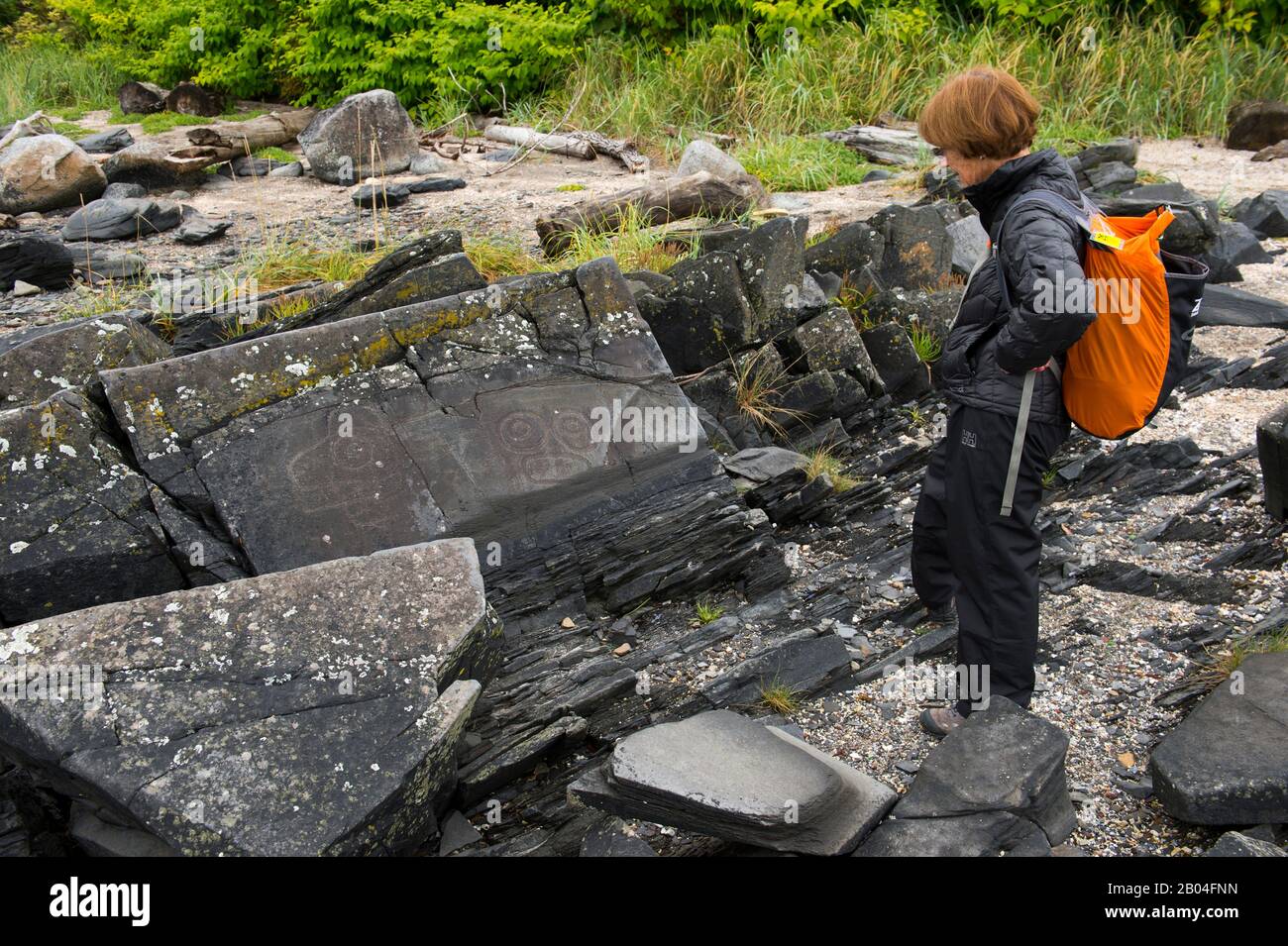 Native alaskan person alaska hi-res stock photography and images - Alamy