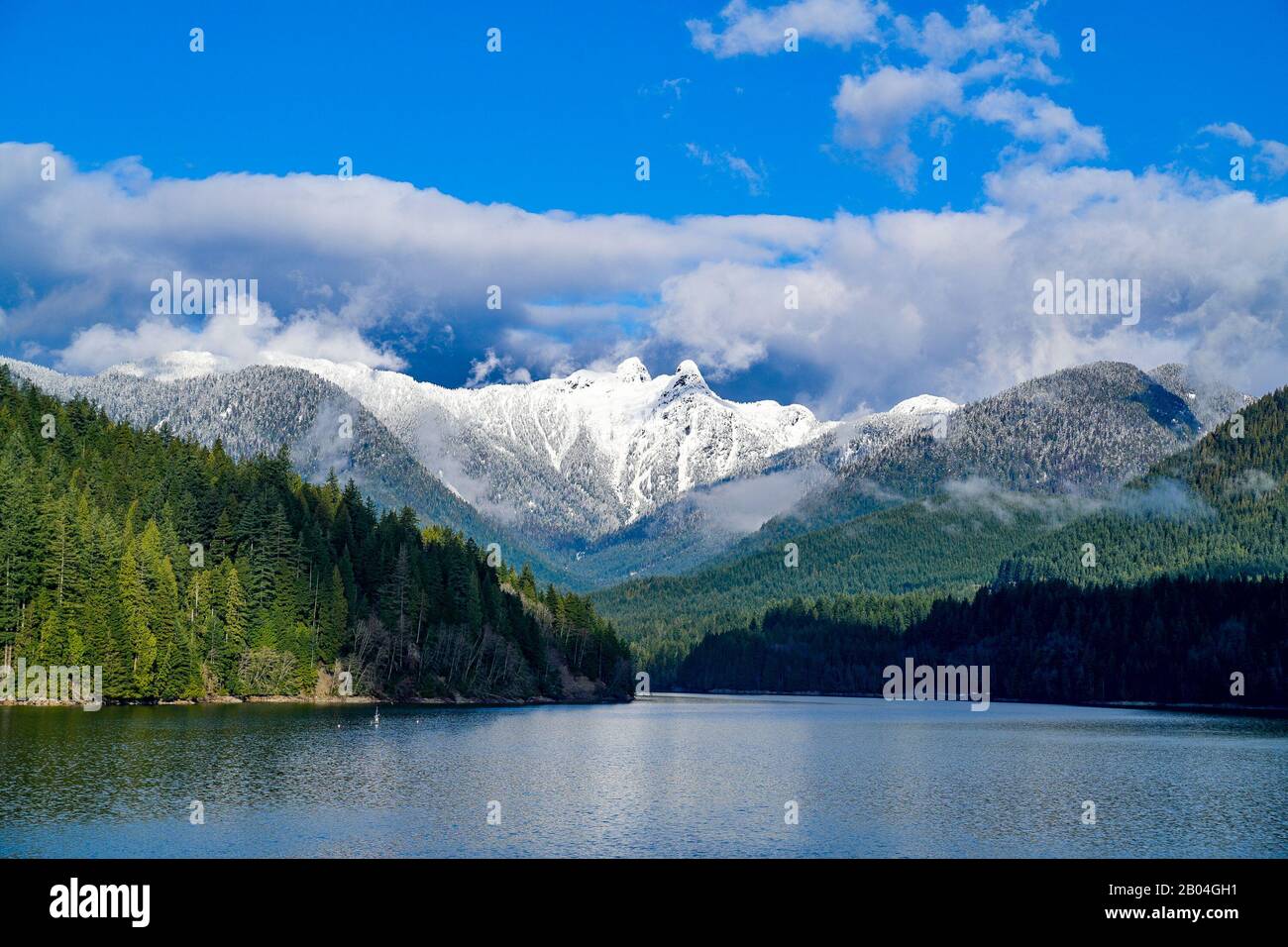 River Dam British Columbia Stock Photos & River Dam British Columbia ...