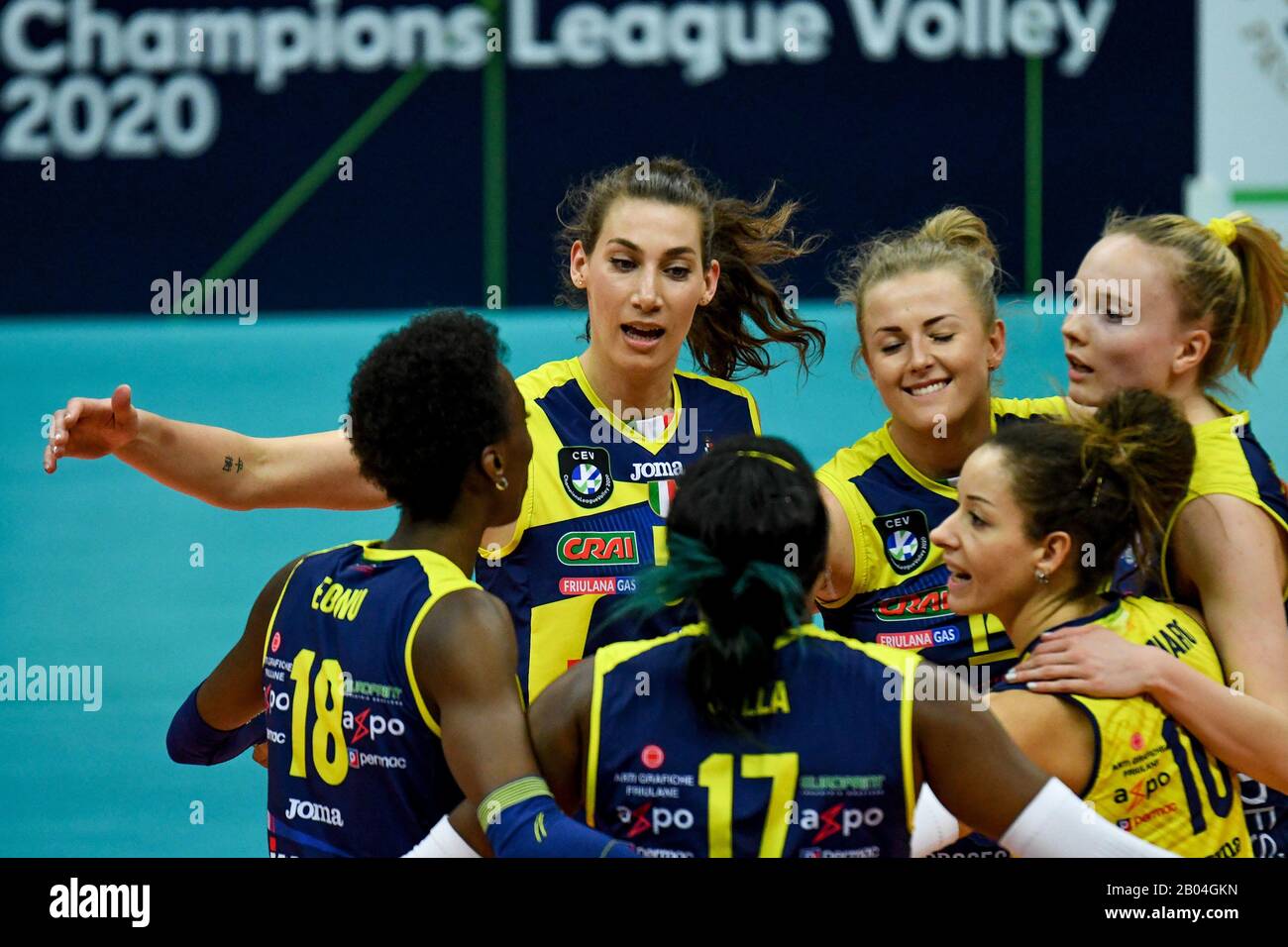 Conegliano volley champions league hi-res stock photography and images ...