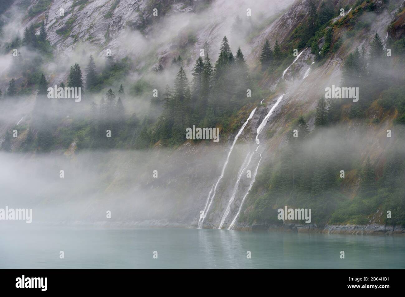 Alaska rain forest waterfall hi-res stock photography and images - Alamy