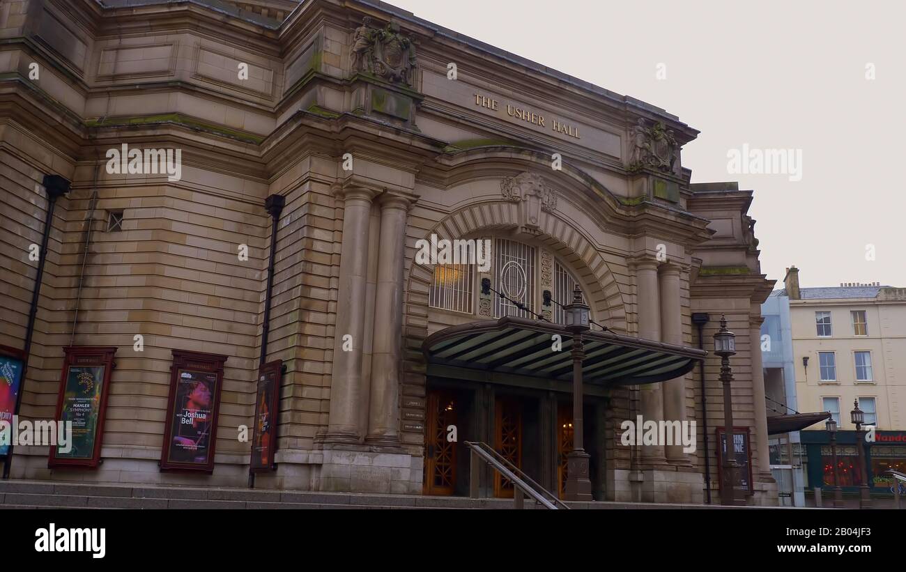 Usher hall exterior hi-res stock photography and images - Alamy