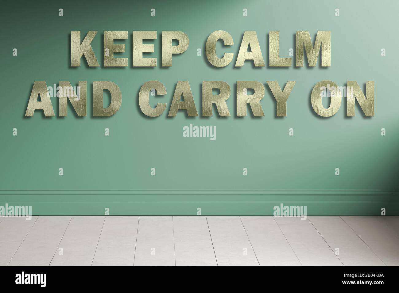 motivational message on a wall Stock Photo - Alamy