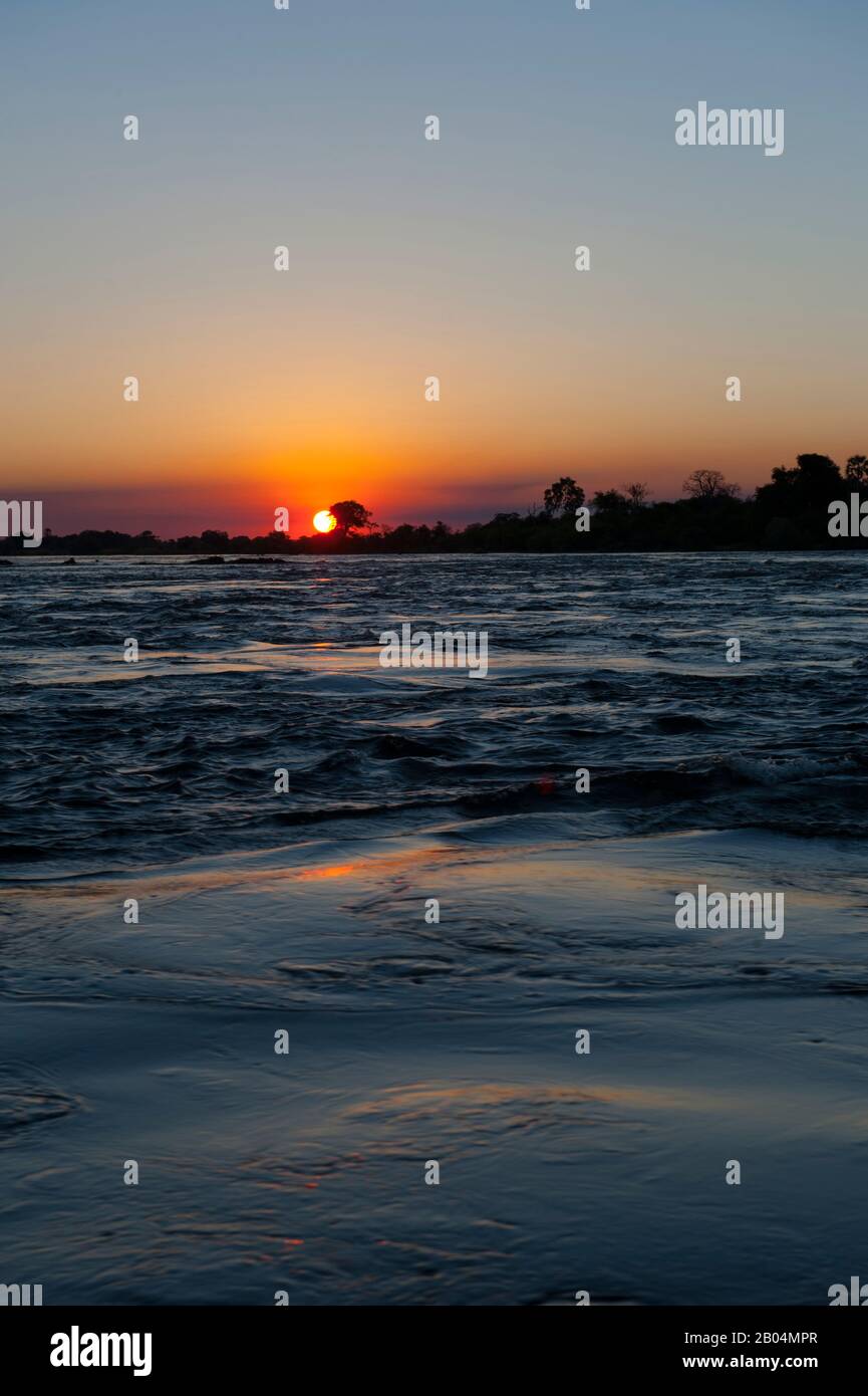 Zambian sunset hi-res stock photography and images - Alamy