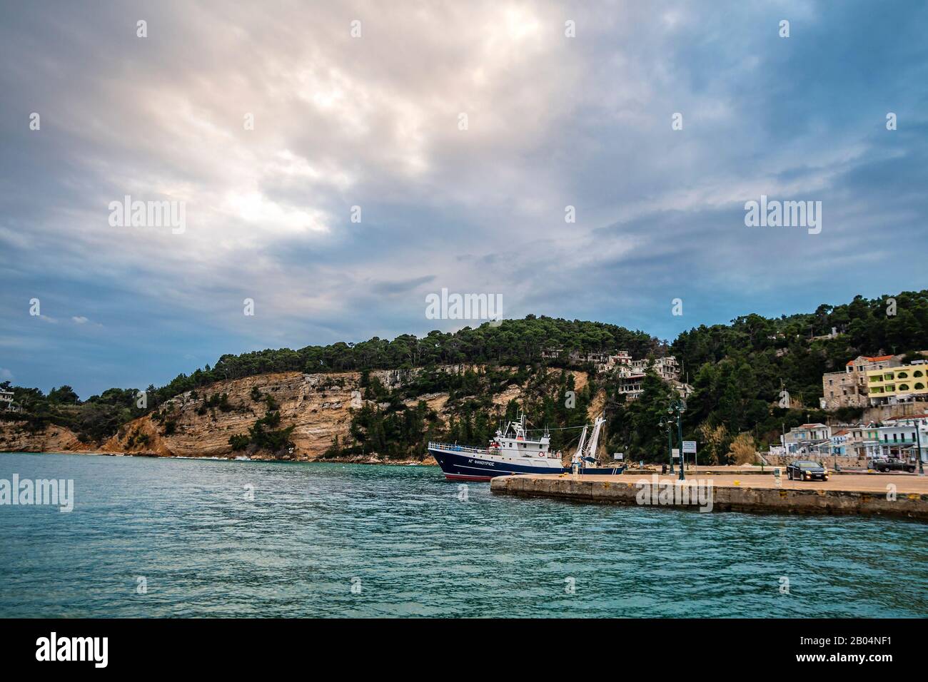 Patitiri old town alonissos greece hi-res stock photography and images ...