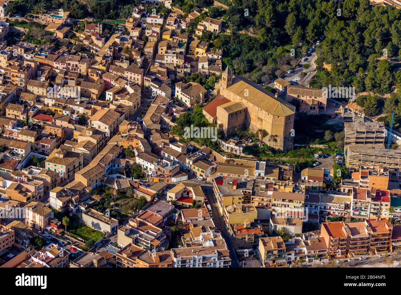 Overview roofs of andratx hi-res stock photography and images - Alamy
