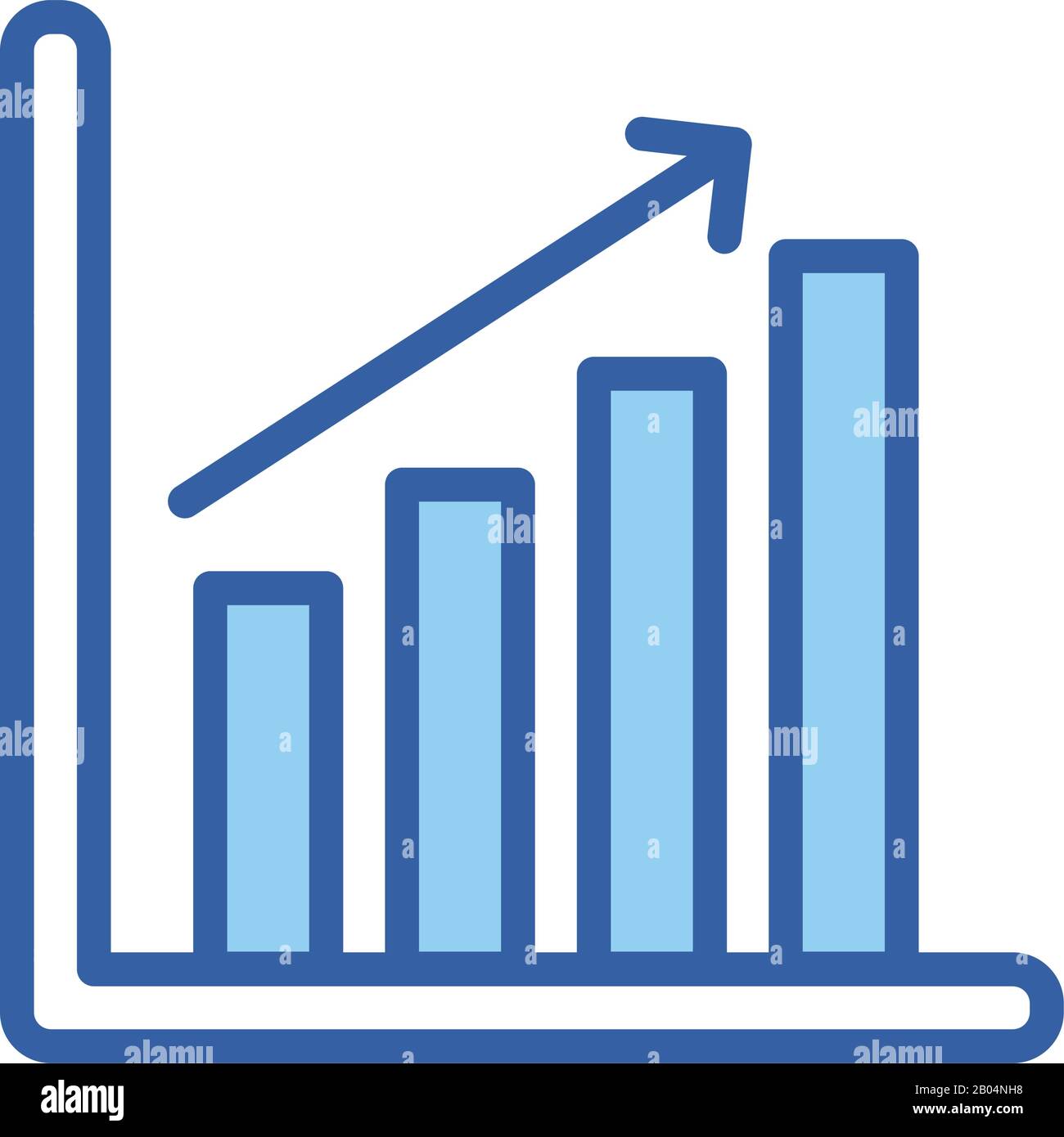 Isolated workflow bars line and fill style icon vector design Stock Vector Image & Art - Alamy