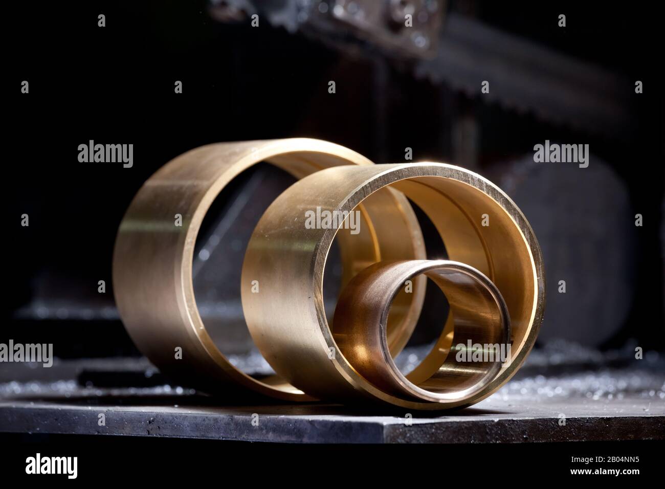 closeup of metallic shiny pipe - mechanic steel detail on industrial ...