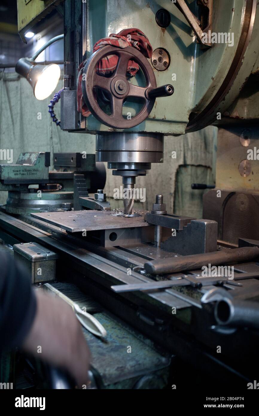 Modern lathe unit hi-res stock photography and images - Alamy