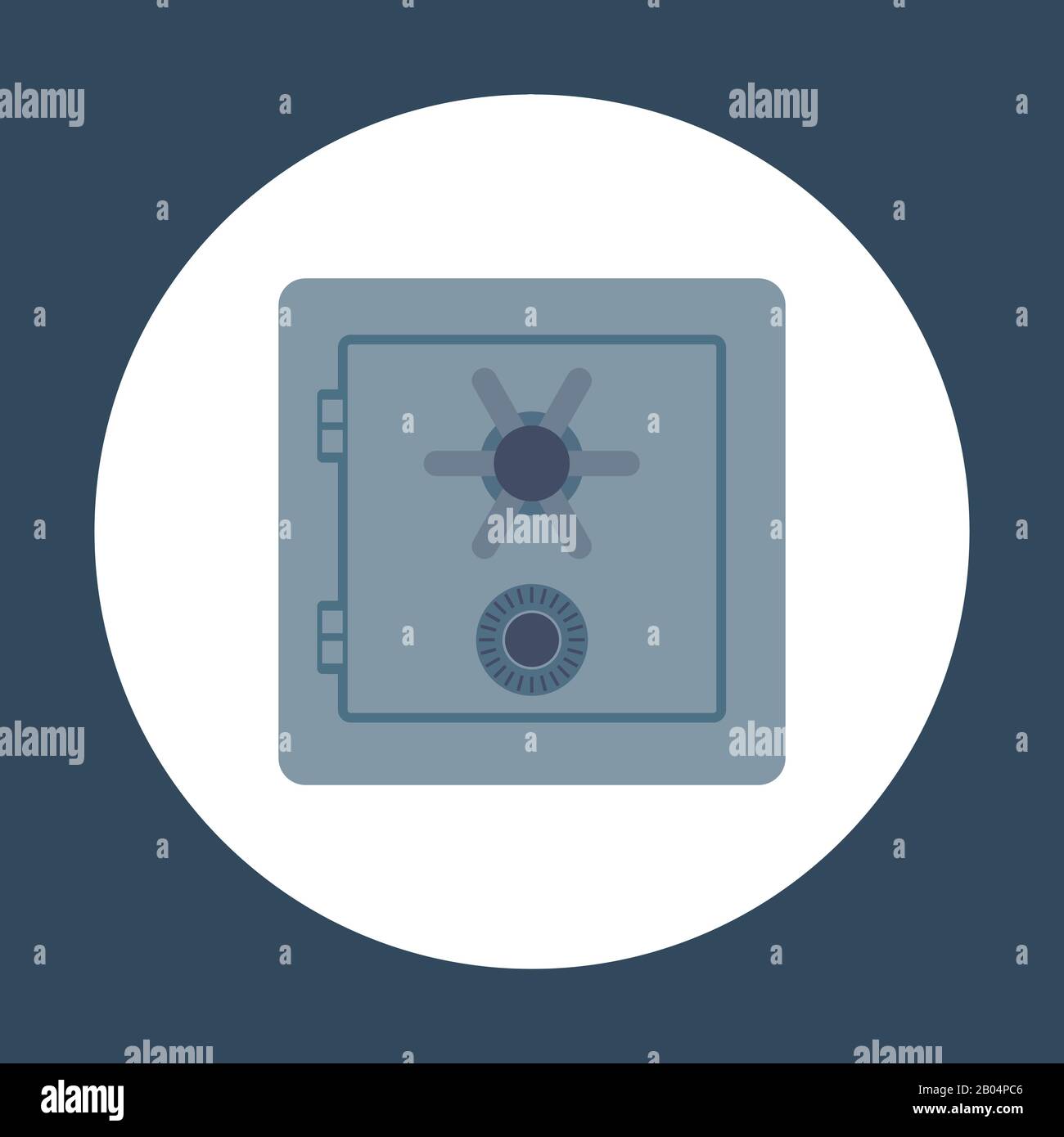 Vault vector illustration. Flat design Stock Vector Image & Art - Alamy