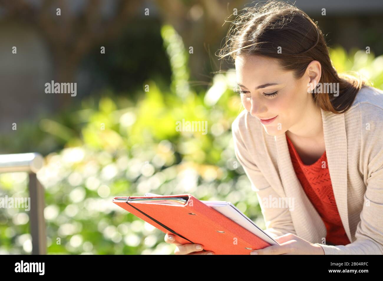 Studious College Student