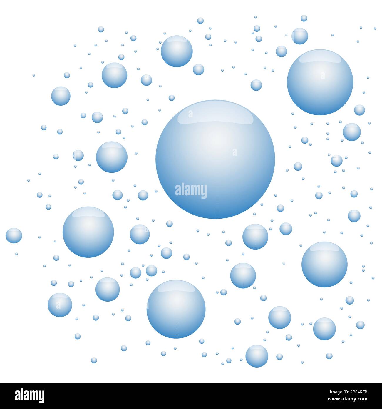 Bubbles underwater vector illustration Stock Vector Image & Art - Alamy