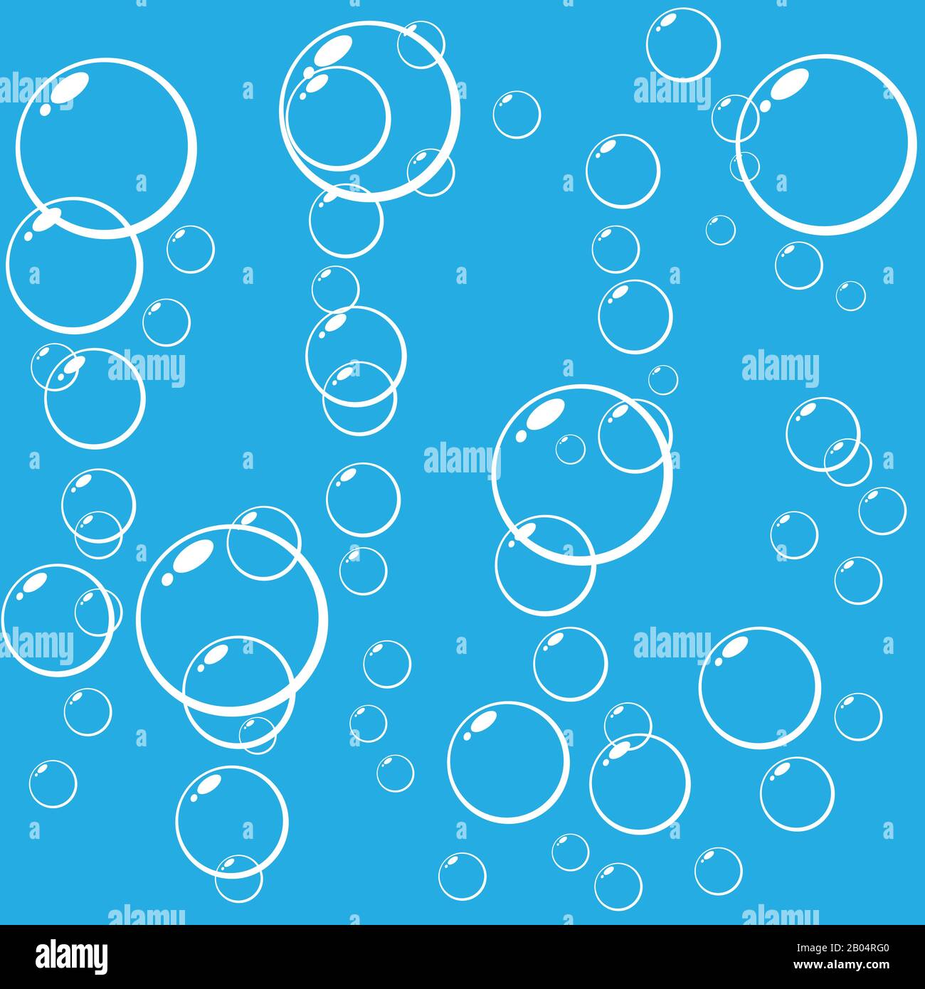 Bubbles underwater vector illustration Stock Vector Image & Art - Alamy