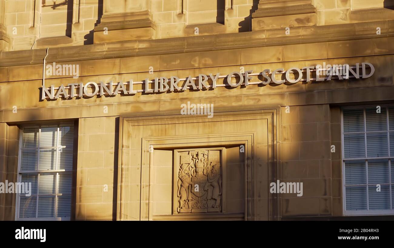 National library in edinburgh hi-res stock photography and images - Alamy