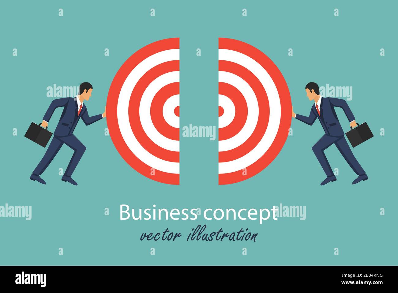 Business connection concept. Symbol of working togather. Partnership ...