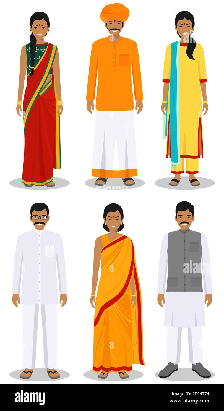 Indian Traditional Dresses For Men And Women