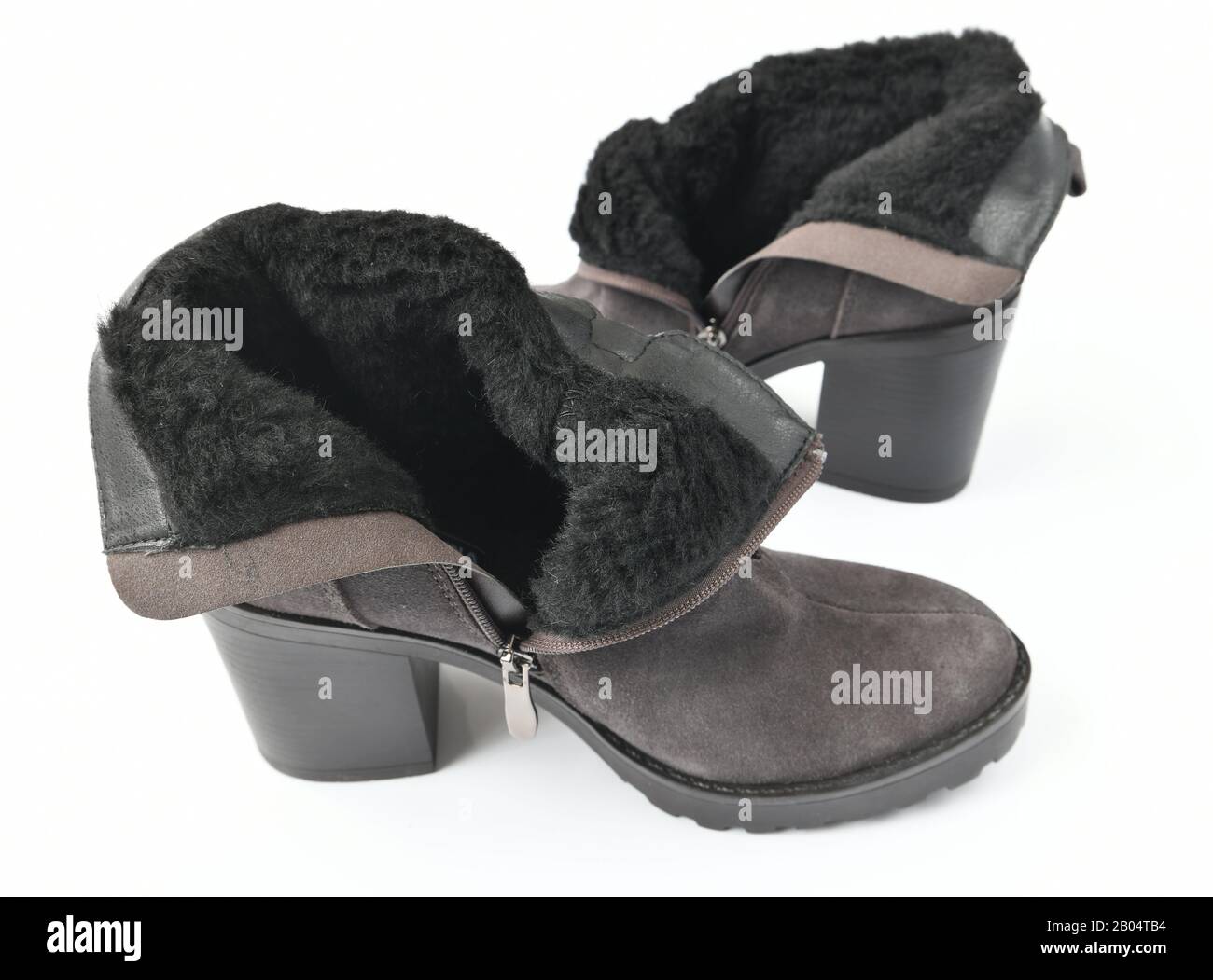 Gray boots hi-res stock photography and images - Alamy