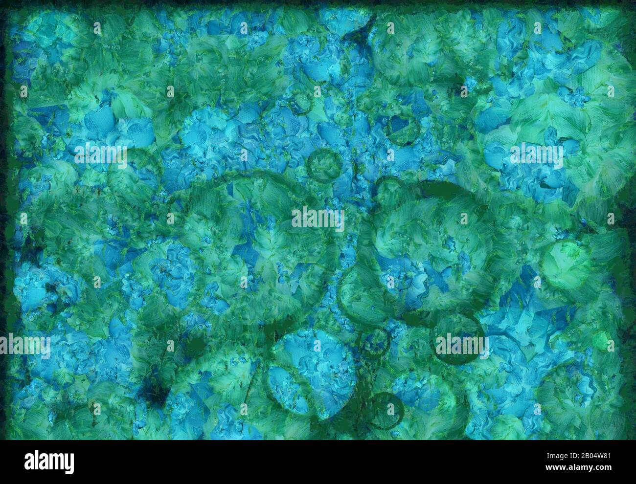 Circular Forms and Color Abstract. 3D rendering Stock Photo - Alamy