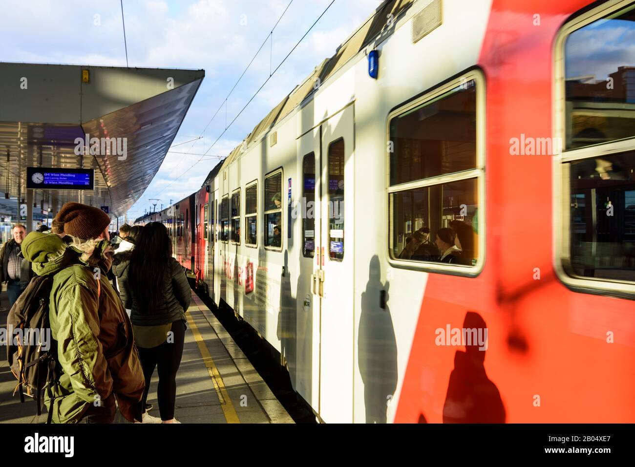 Railway station praterstern in 02 leopoldstadt hi-res stock photography ...
