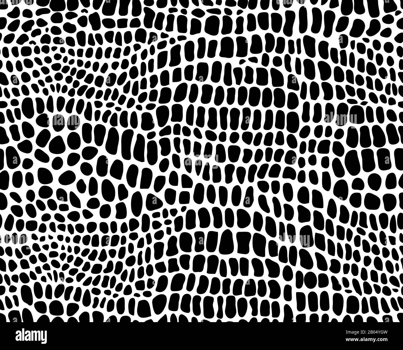 Seamless pattern of alligator skin on a white background Stock Photo ...