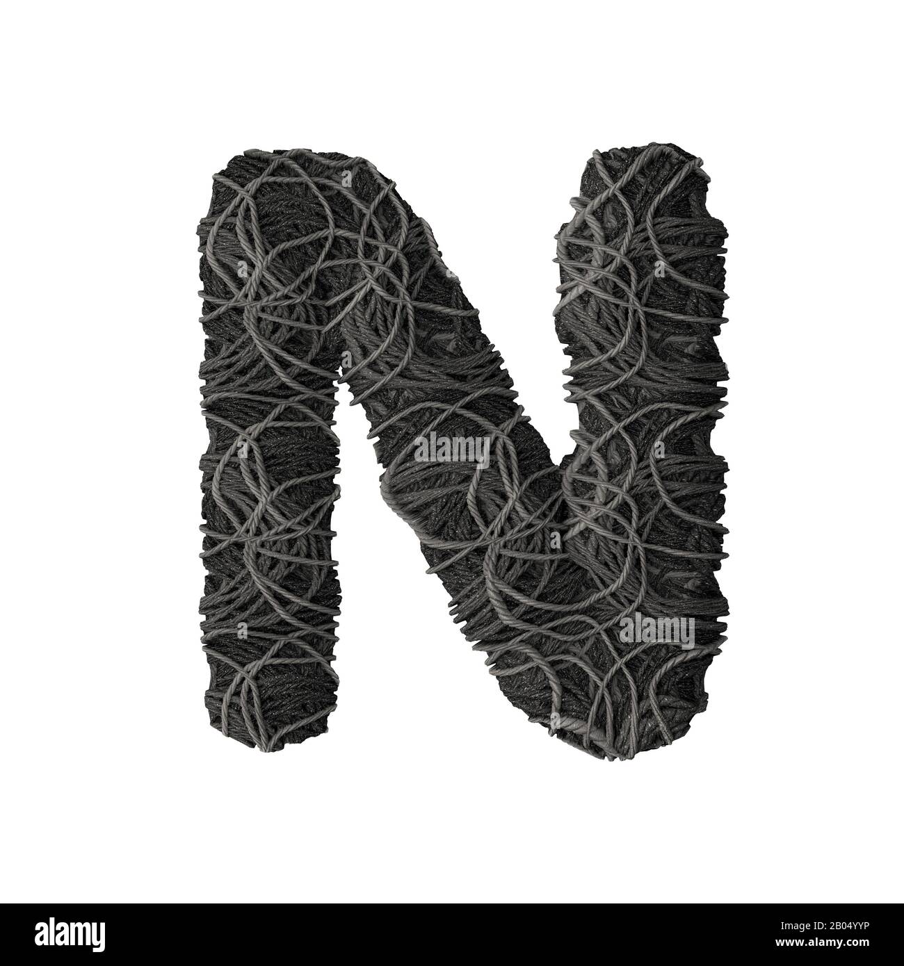 Stylized letter n hi-res stock photography and images - Alamy