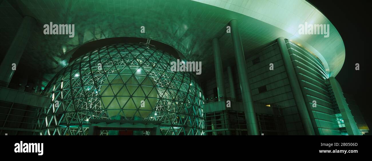 Low angle view of a museum, Shanghai Science and Technology Museum ...