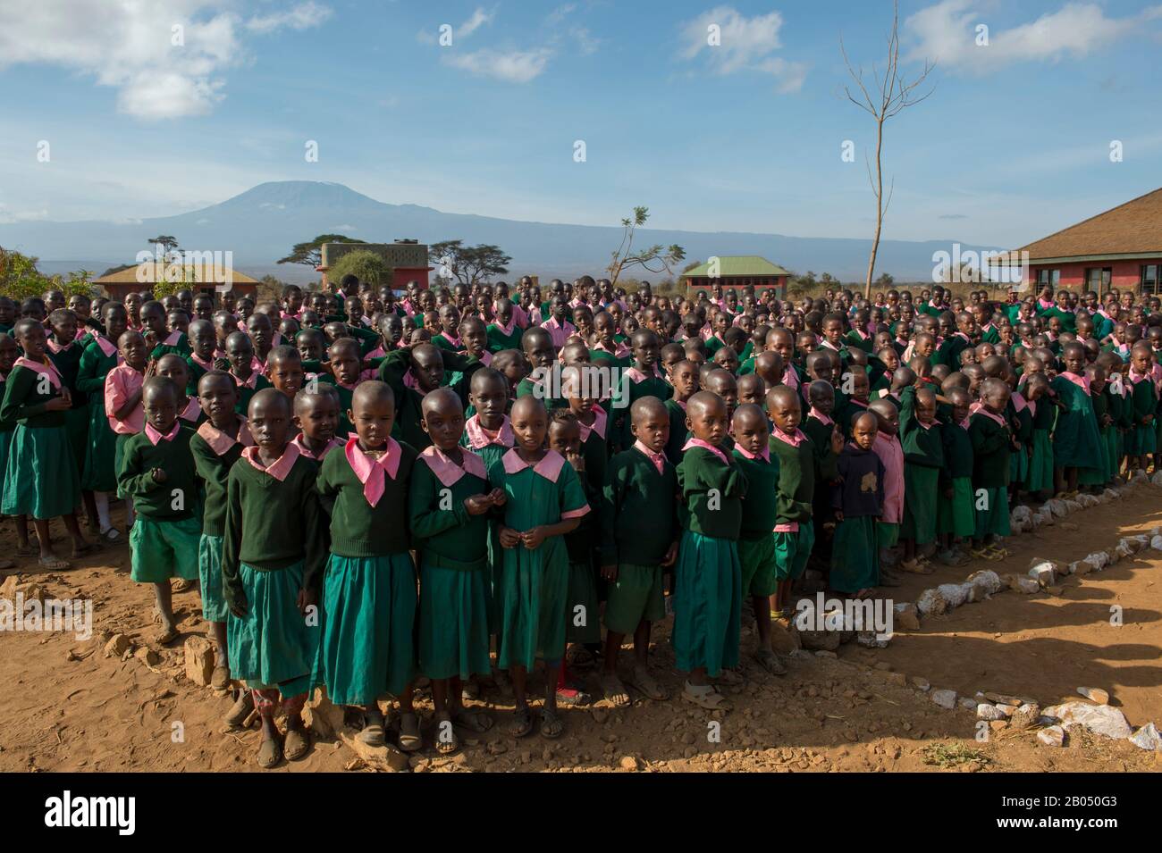 School morning assembly africa hi-res stock photography and images - Alamy