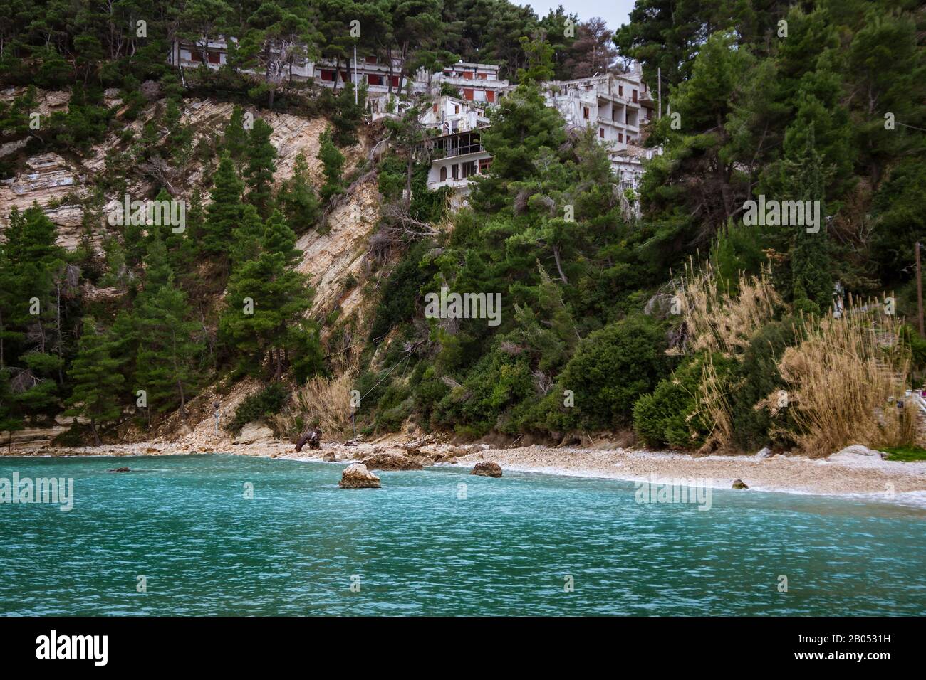 Patitiri old town alonissos greece hi-res stock photography and images ...