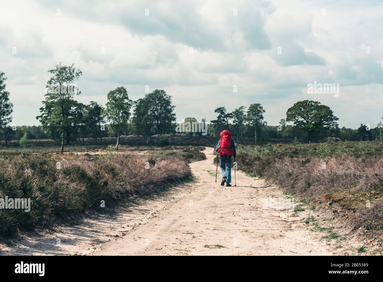 Country road going downhill hi-res stock photography and images - Alamy