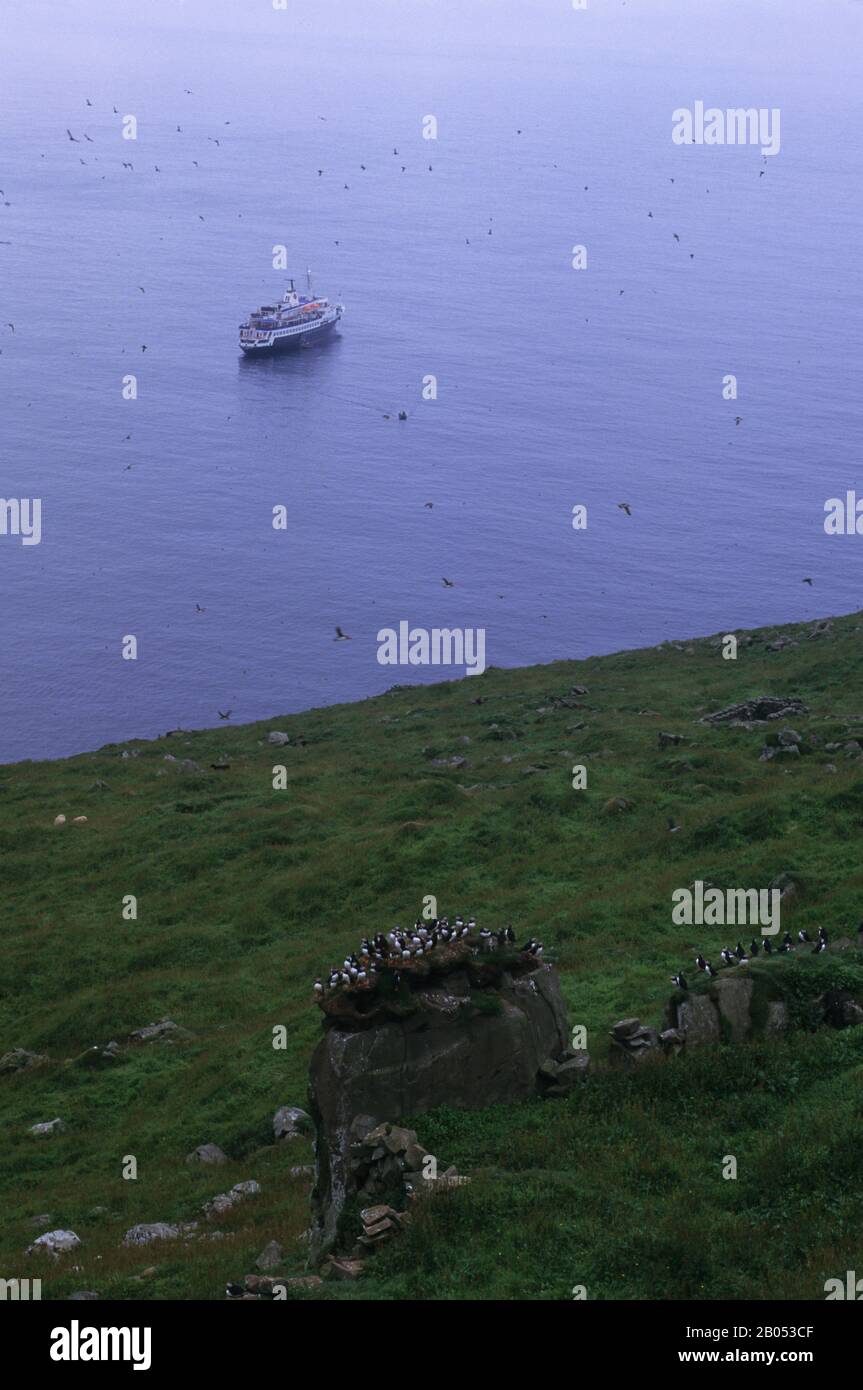 Puffin cruise ship hi-res stock photography and images - Alamy