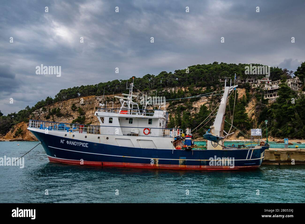 Patitiri Old Town Alonissos Greece High Resolution Stock Photography ...