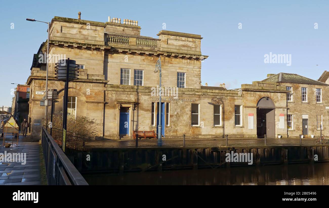 Edinburgh custom house leith hi-res stock photography and images - Alamy
