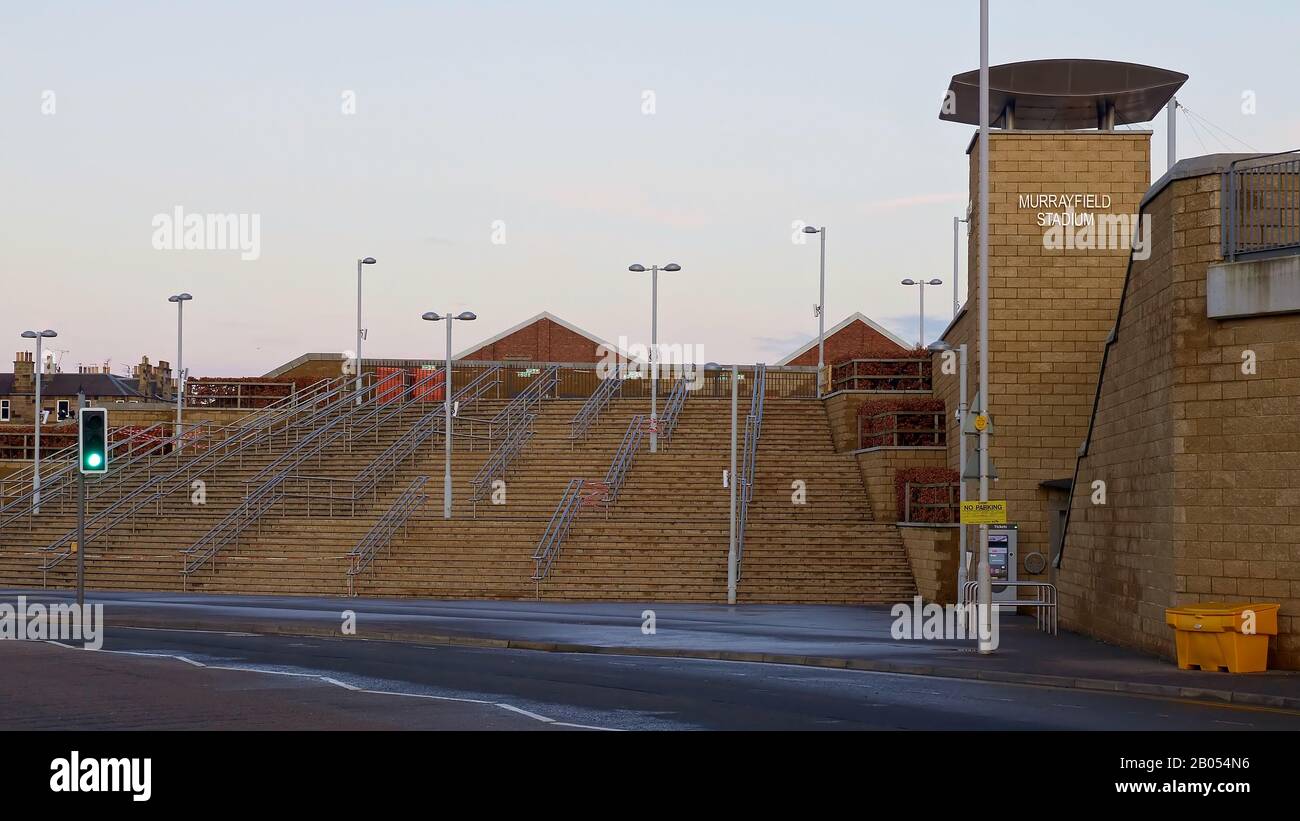Murrayfield tram station hi-res stock photography and images - Alamy