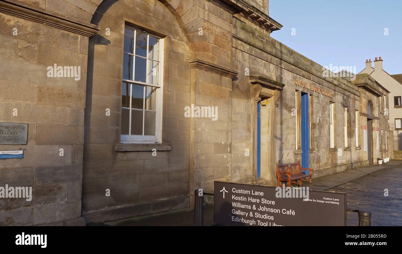 Edinburgh custom house leith hi-res stock photography and images - Alamy