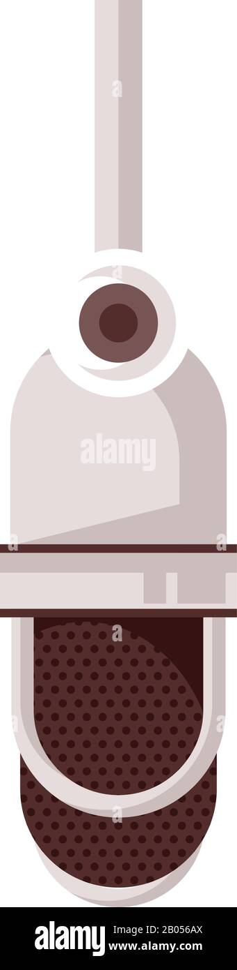 Microphone illustration vector hanging hi-res stock photography and ...