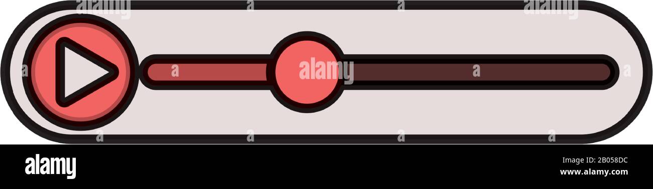 media player progress bar icon Stock Vector Image & Art - Alamy media player progress bar icon Stock Vector Image & Art - Alamy