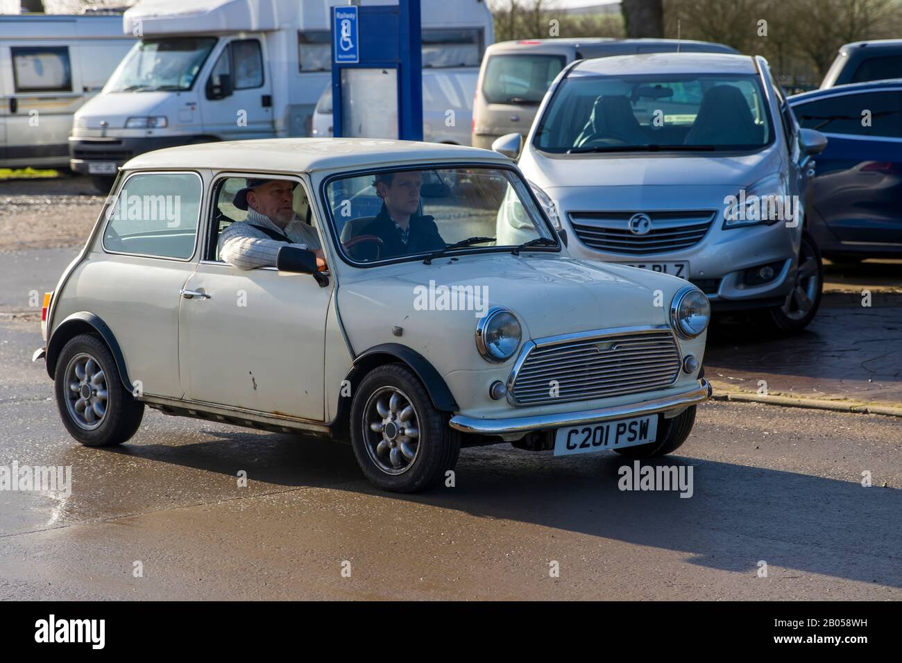 Austin Mini Mayfair, 1986, Reg No: C201 PSW, at The Great Western ...