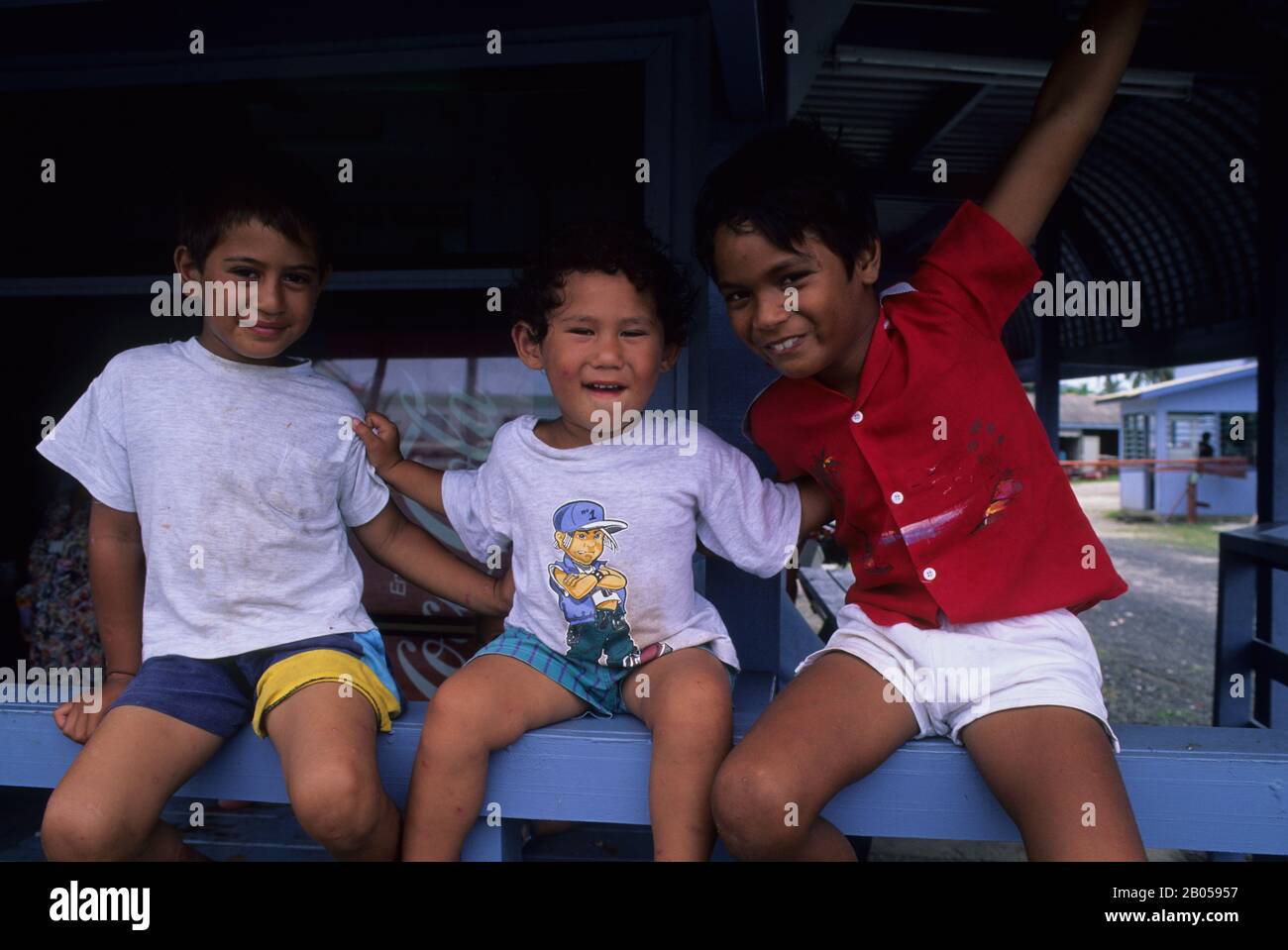 Cook islands kids hi-res stock photography and images - Alamy