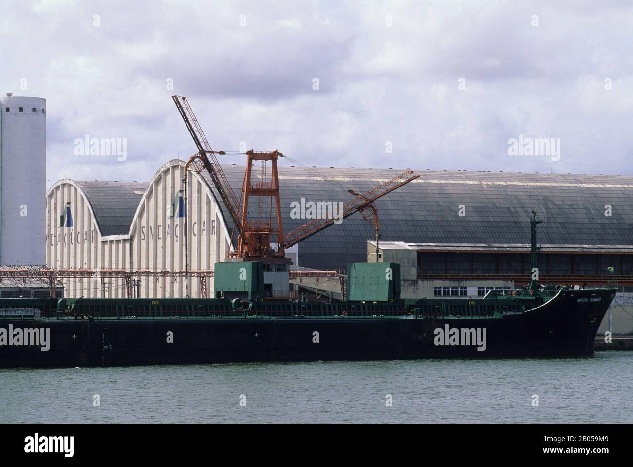BRAZIL, RECIFE, PORT, SUGAR LOADING FACILITY Stock Photo - Alamy