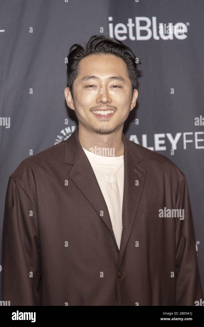 Los Angeles, CA, USA. Steven Yeun at The Paley Center for Media's 2019 ...