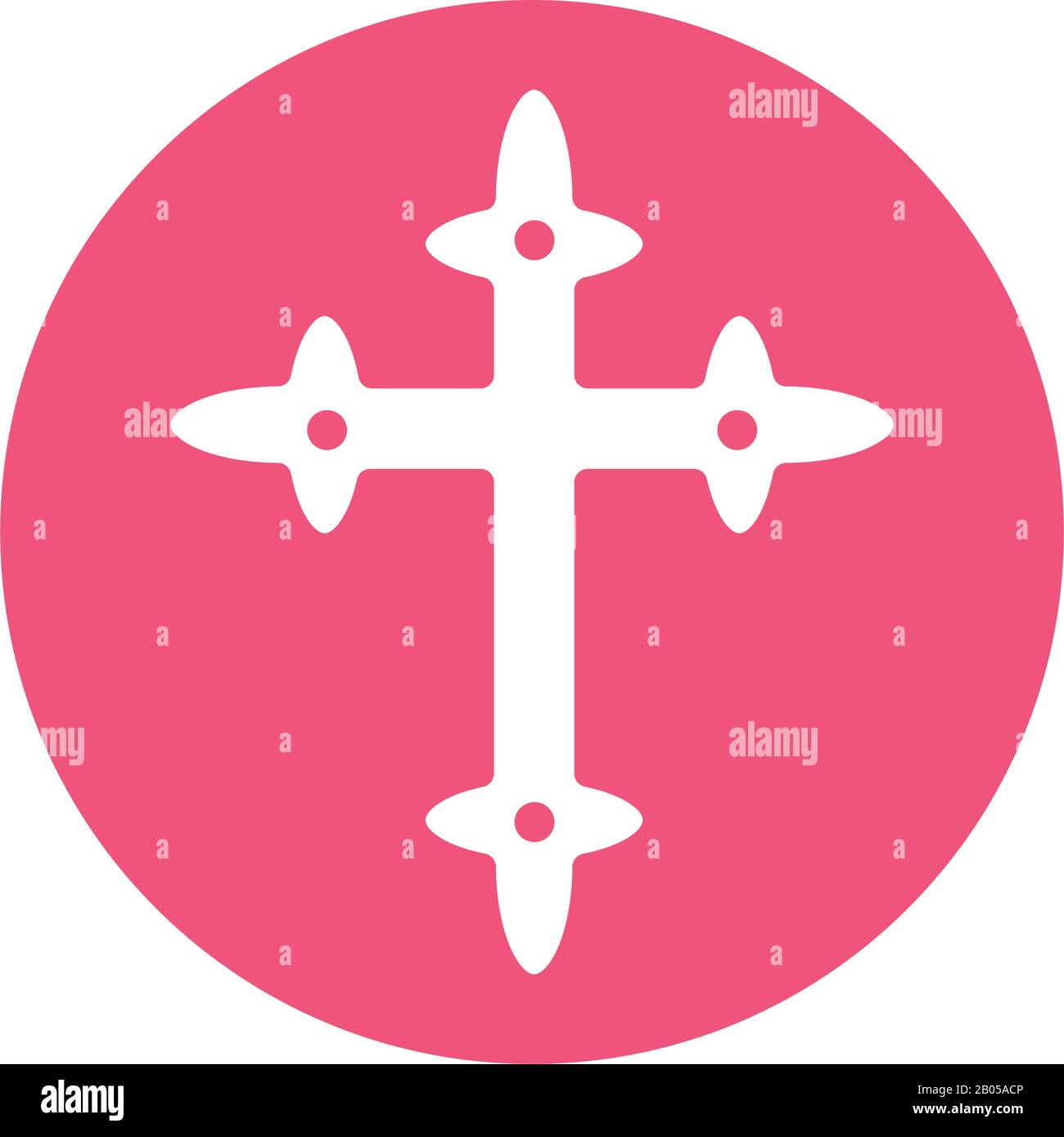 wooden cross religion block style icon Stock Vector Image & Art - Alamy