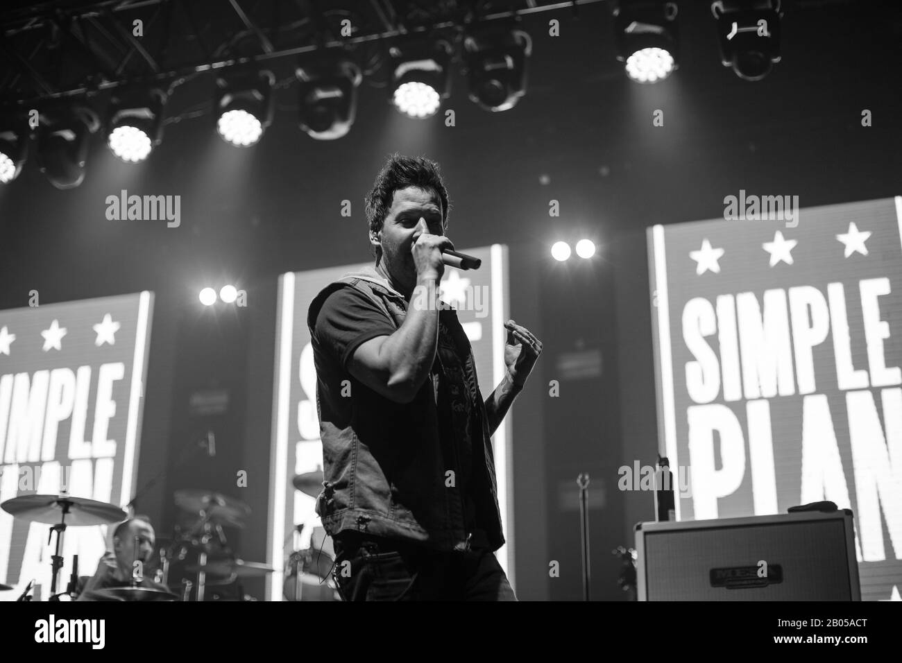 Pierre bouvier vocalist Black and White Stock Photos & Images - Alamy