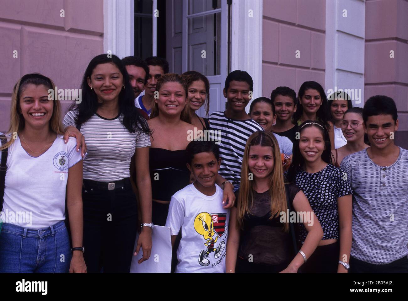 BRAZIL, AMAZON, MANAUS, TEENAGE STUDENTS Stock Photo - Alamy